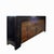 Black Yellow Scenery Graphic Sideboard Buffet Console Table Cabinet ...