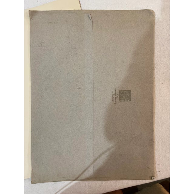 1930s Katherine Merrill Etching, “The Warders, Chartres” | Chairish