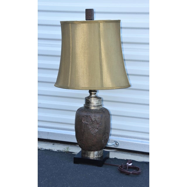 Uttermost Textured - Rustic Ceramic Lamp | Chairish