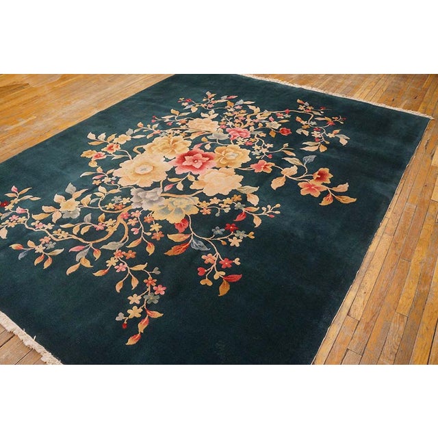 1930s Chinese Art Deco Rug 7'10" X 9'8" | Chairish