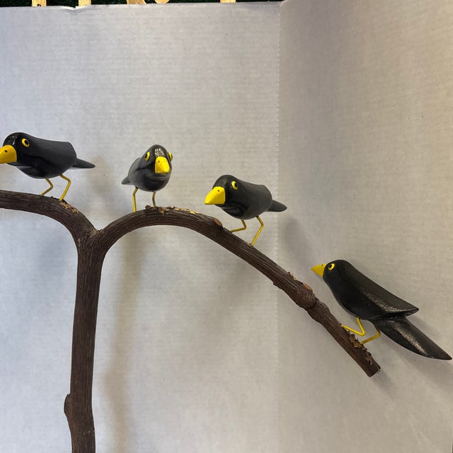 Folk Art Birds by Lonnie & Twyla Money | Chairish