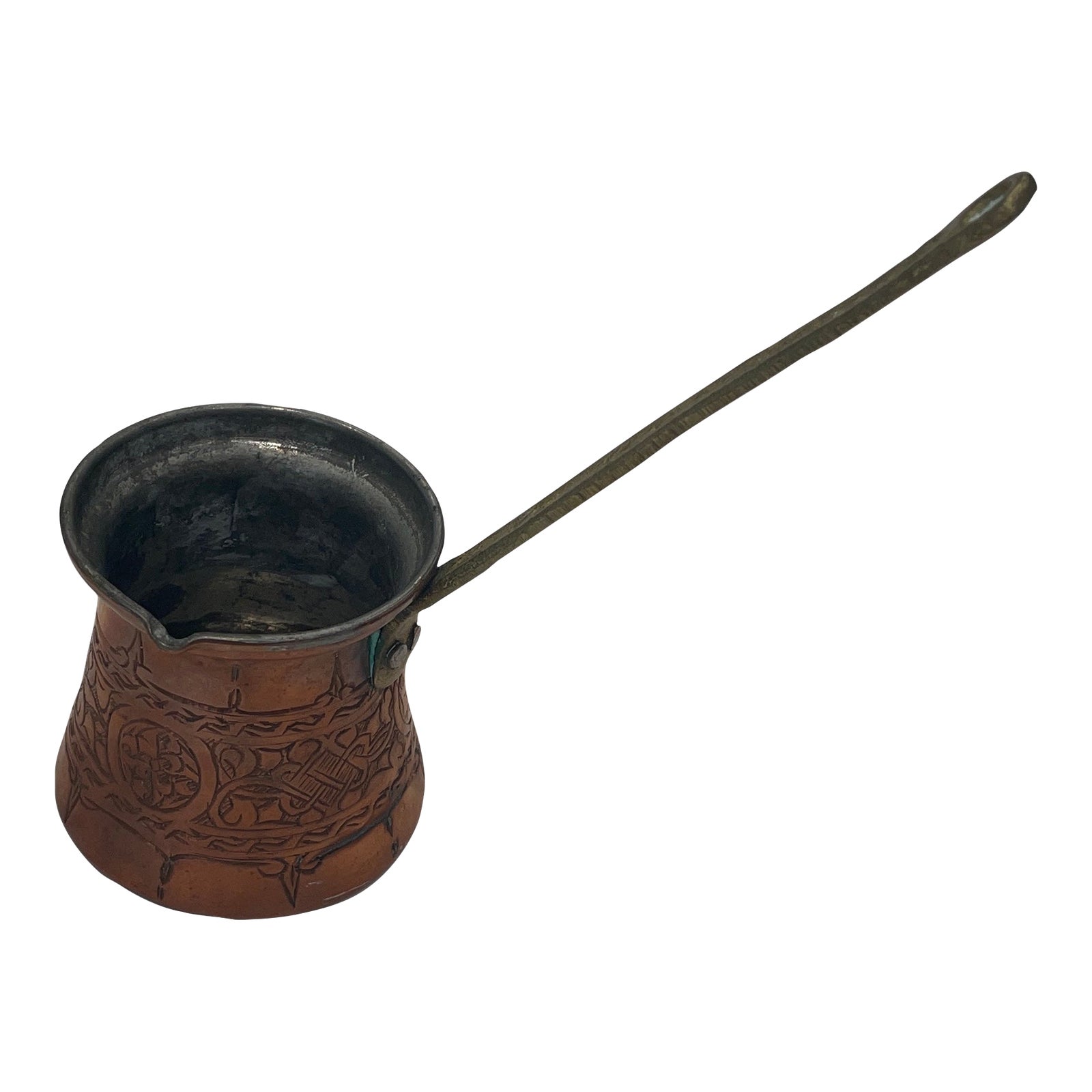 1950s Copper Turkish Coffee Maker | Chairish