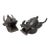 Vintage Senufo Firespitter Helmet Mask - Set of 2 | Chairish