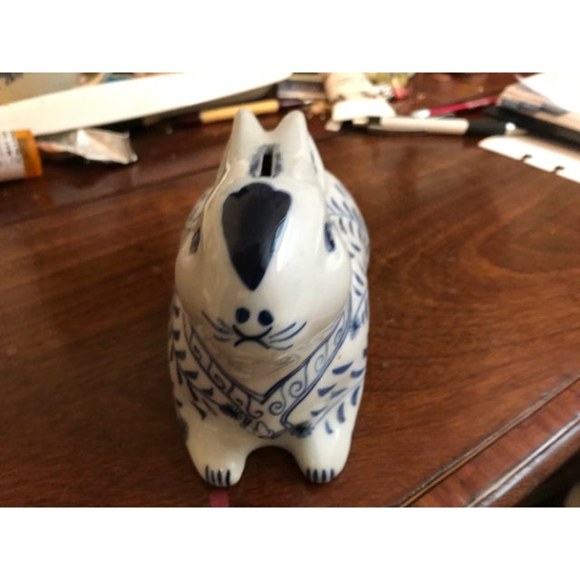 Vintage 1960s Porcelain Bunny Bank | Chairish