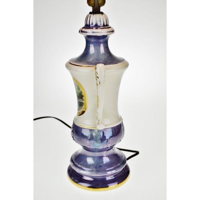 Victorian Limoges Ulrich Style Table Lamp | Chairish
