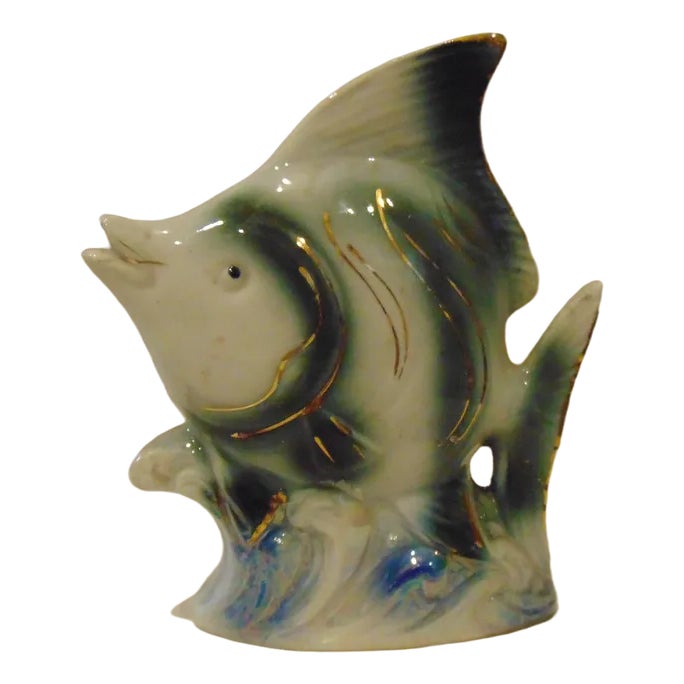 Vintage Porcelain Fish, 1970s | Chairish