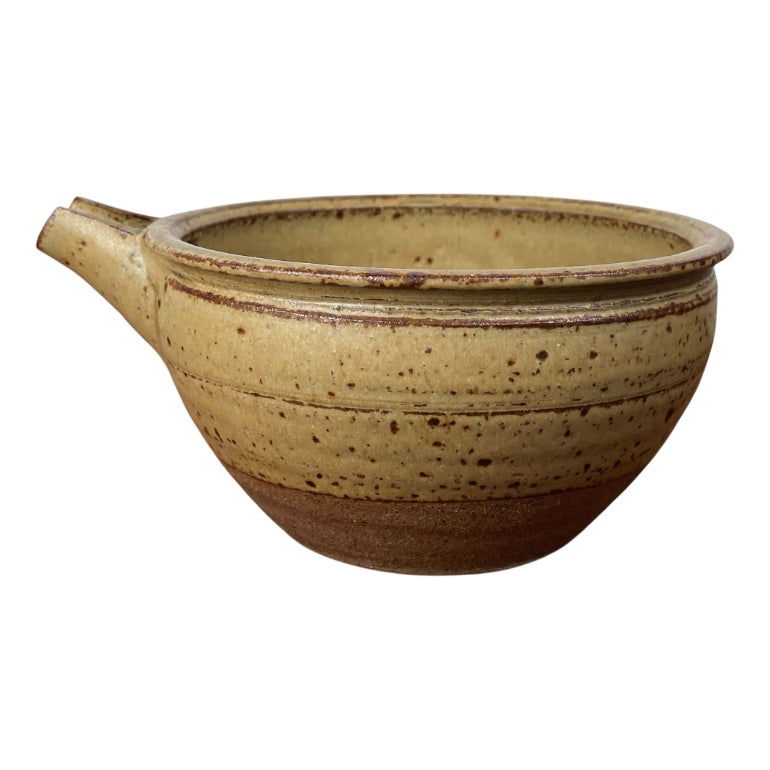 Mid-Century Modern British Studio Pottery Bowl by Richard Batterham ...