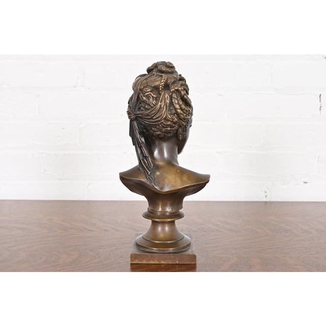 Tiffany & Co. Antique Bronze Bust of Diane De Poitiers | Chairish