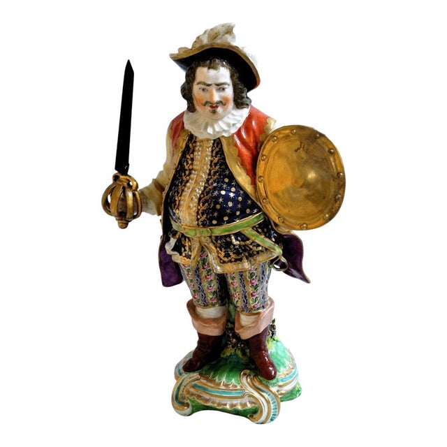 18th Century James Quinn as Falstaff Derby Figurine | Chairish