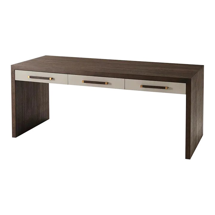 Modern Writing Table - Long | Chairish