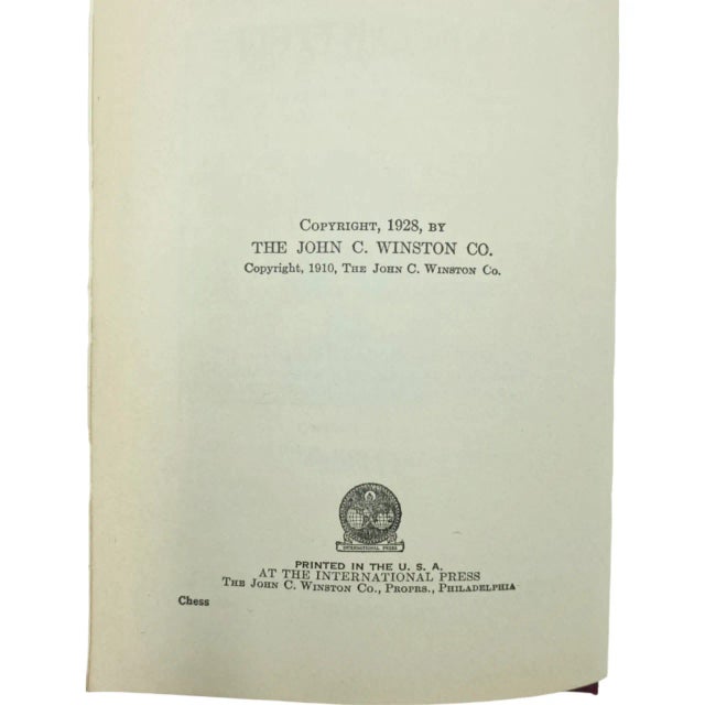 The American Chess Player's Handbook Hardcover Book 1928 | Chairish