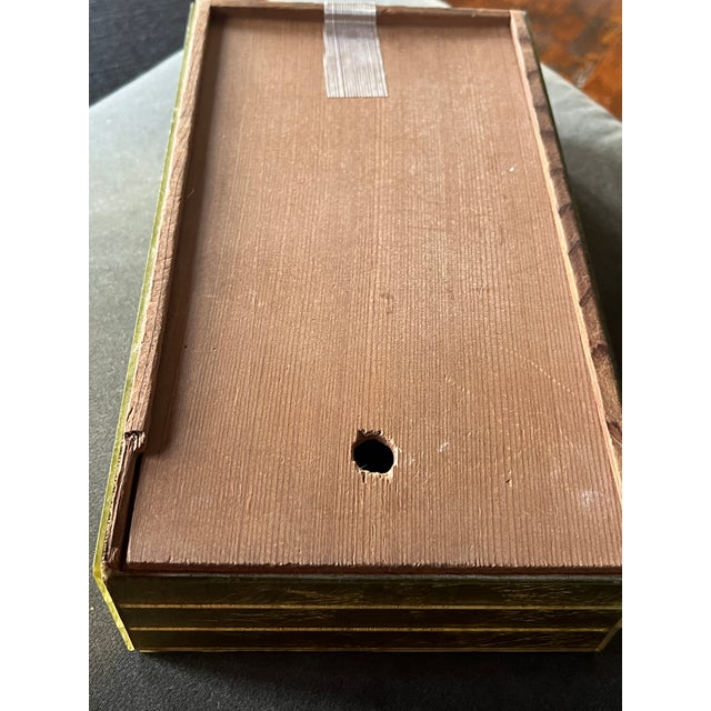 Early 20th Century Hollywood Regency Tissue Box | Chairish