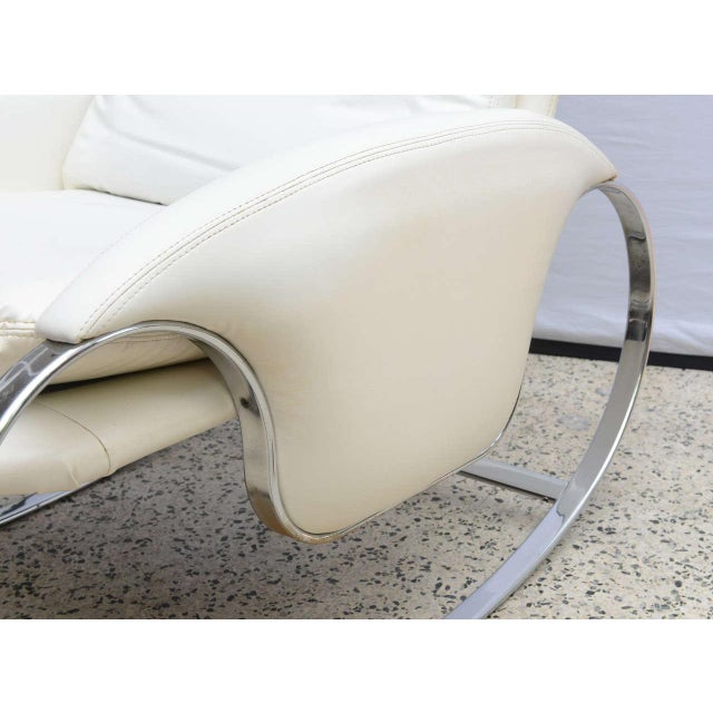 Milo Baughman Style Chrome Rocking Chair, Usa, 1970s | Chairish
