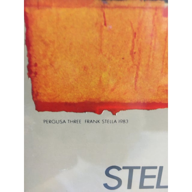 1983 Frank Stella Poster “Pergusa Three”, Framed | Chairish
