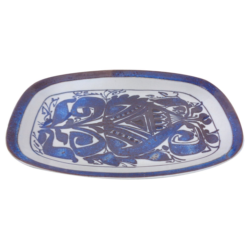 Ceramic 426-2841 Aluminia Plate by Kari Christensen for Royal ...