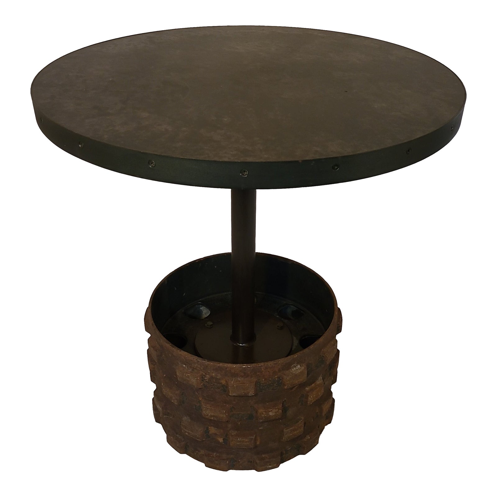 Mid 20th Century Industrial Cocktail Table | Chairish