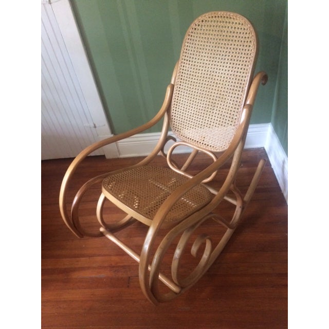 Original Thonet Bentwood Rocker | Chairish