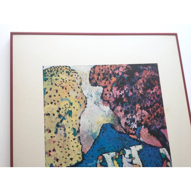 Wassily Kandinsky Rare Vintage 1972 Lithograph Print Framed Guggenheim ...