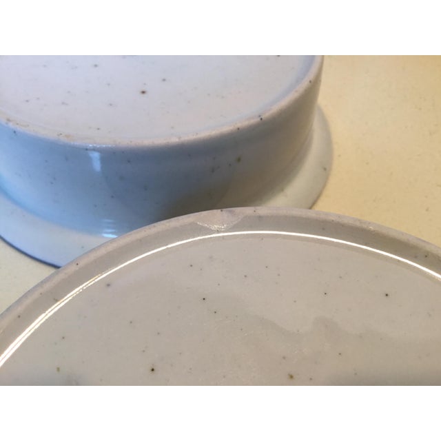 Vintage Dansk Blue Mist Rim Soup Bowls- Set of 4 | Chairish