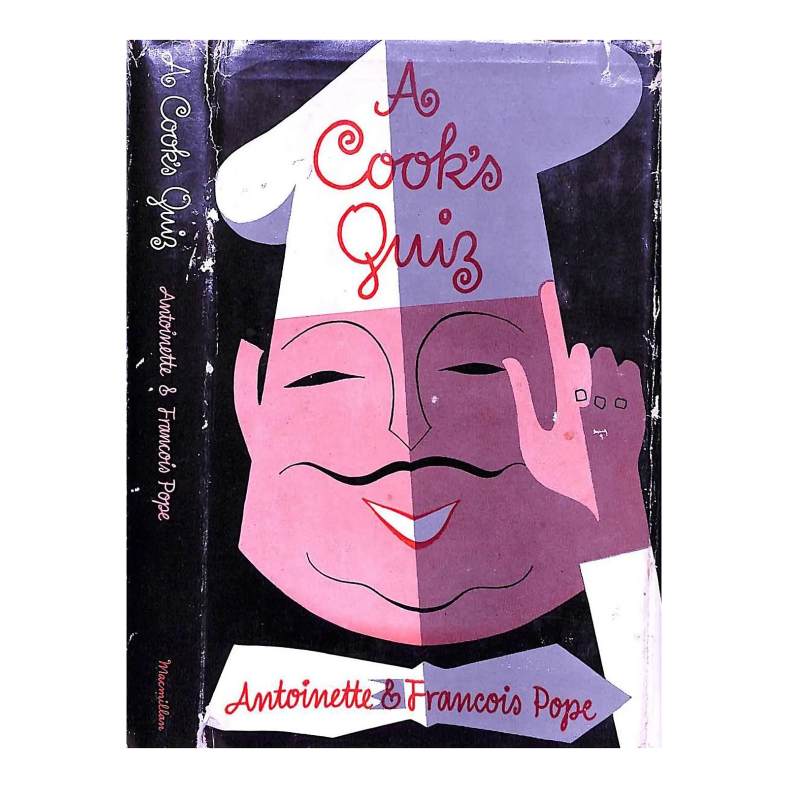 "A Cook's Quiz" 1952 Pope, Antoinette & Francois | Chairish