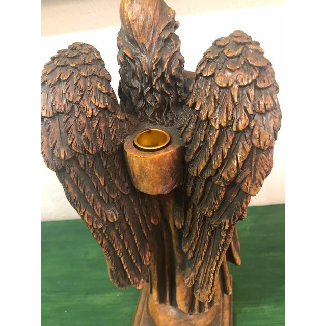 19th Century Angel Standing Statue | Chairish