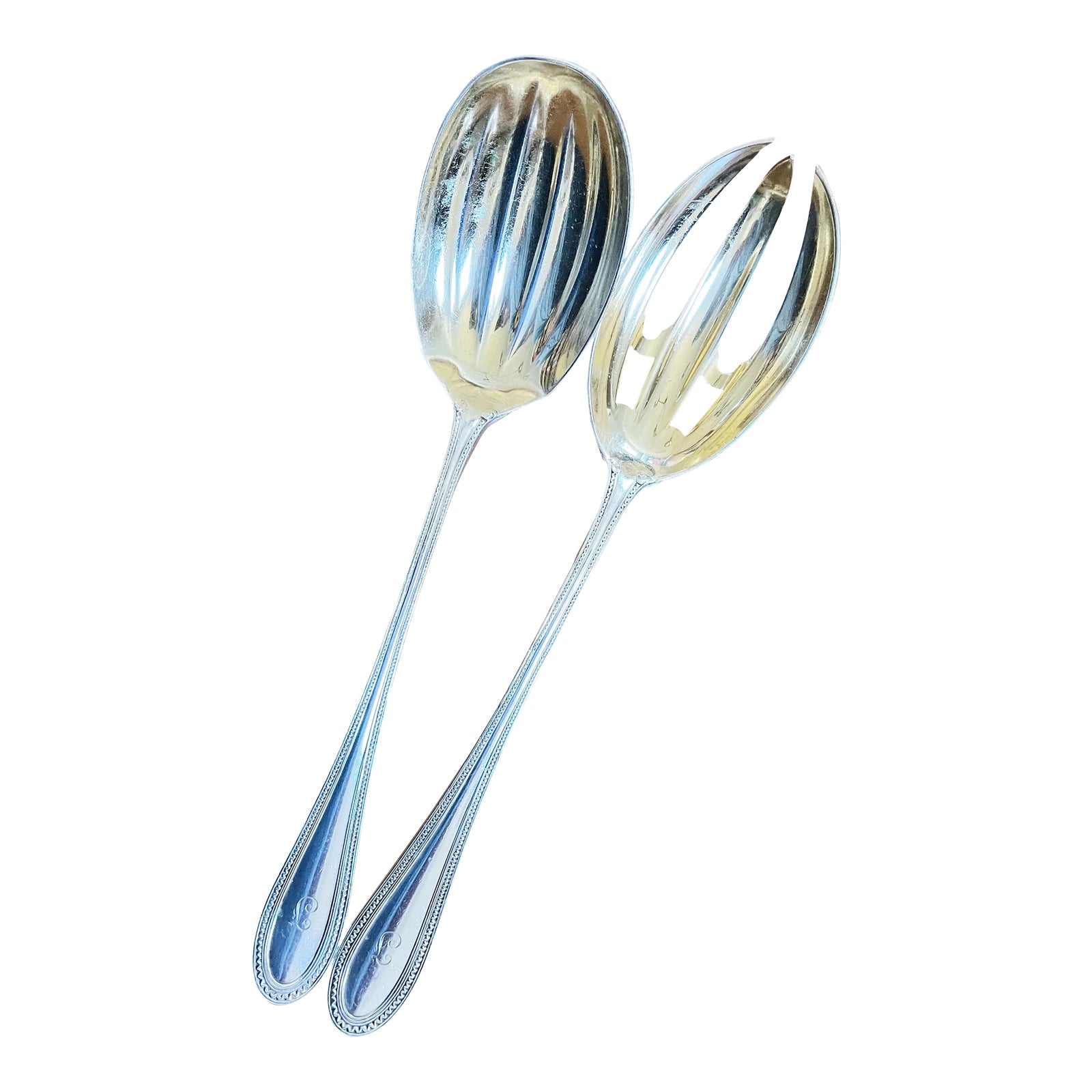 Antique Tiffany & Co. Silver Plated Serving Set- 2 Pieces | Chairish