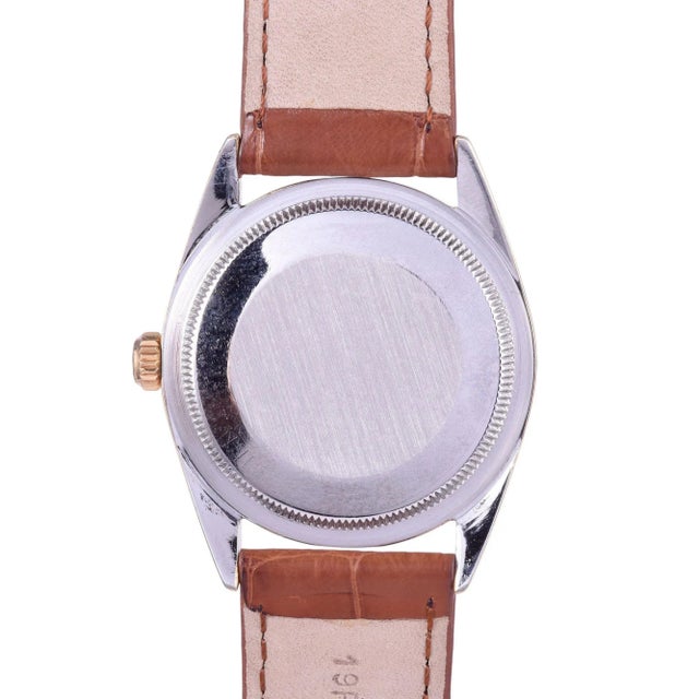 Rolex Oyster Perpetual Gold Shell Wrist Watch | Chairish