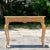 Late 20th Century Vintage Coastal Caved Clamshell Console Table | Chairish