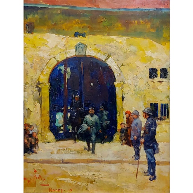 William Frederick Foster -Ww1 Officers in French Military Headquarters ...