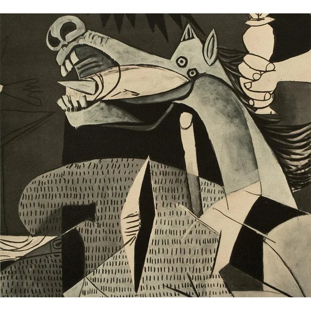 1954 Pablo Picasso "Guernica. Detail.", Period First Limited Italian ...