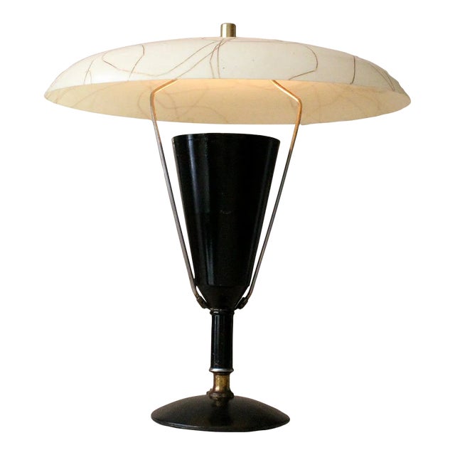 Mid-Century Modern Fiberglass Reflector Desk Lamp Bill Lam Studio 1950s ...