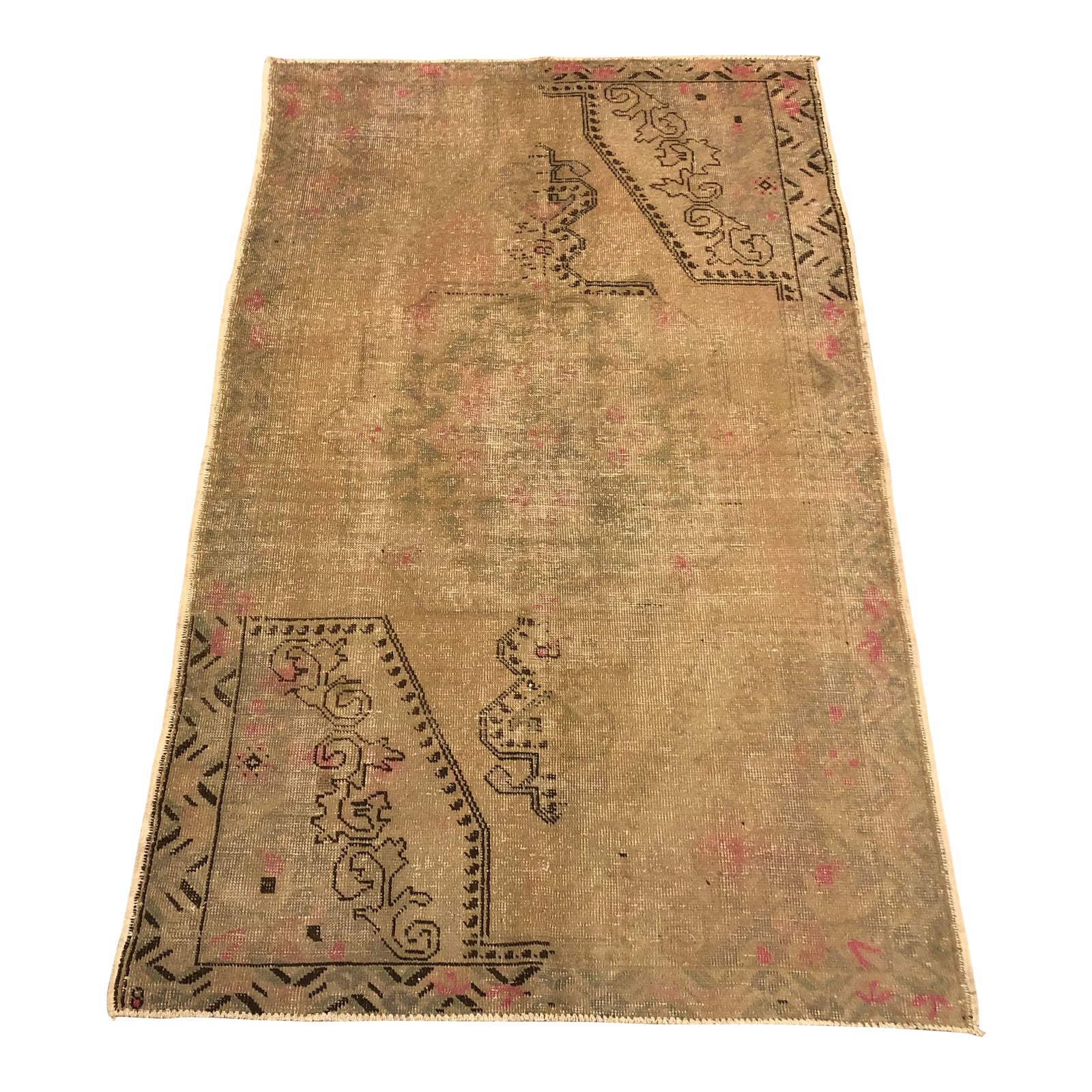 Nomadic Handmade Vintage Rug | Chairish