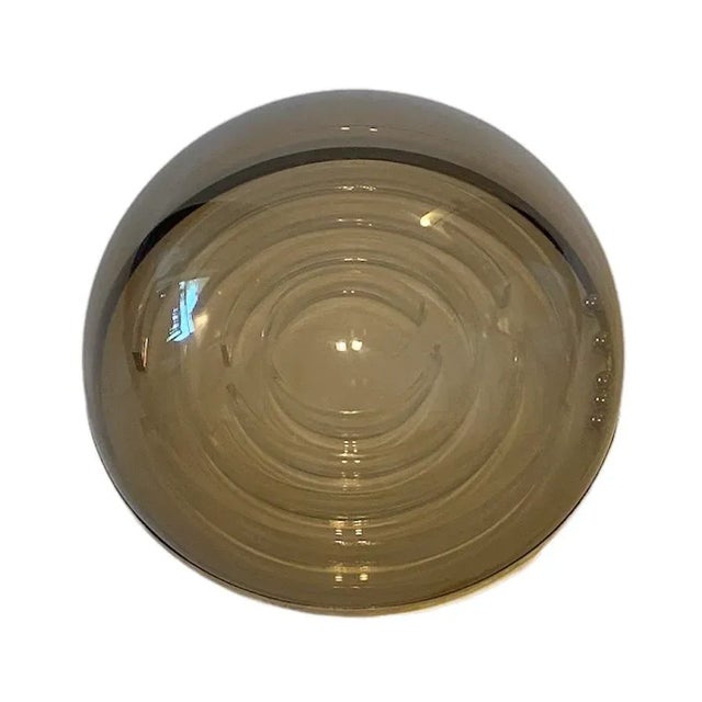 Vintage Large Smoked Acrylic Dome Maze/Labyrinth Game Object, C. 1970 ...