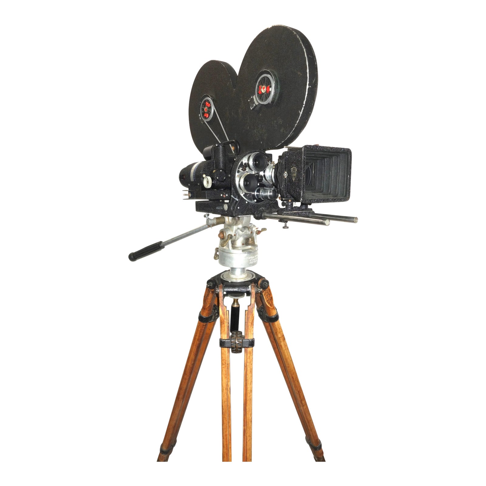 Mitchell Mid-20th Century Motion Picture Movie Studio Camera on Tripod ...