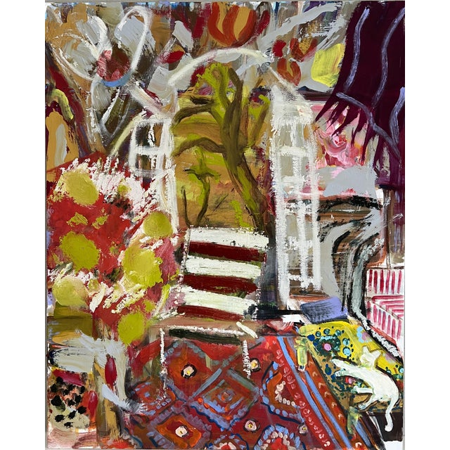 Original Colorful Painting by Shann Spishak | Chairish