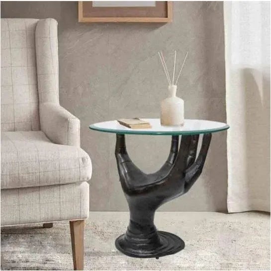 Aaron Palm Table | Chairish