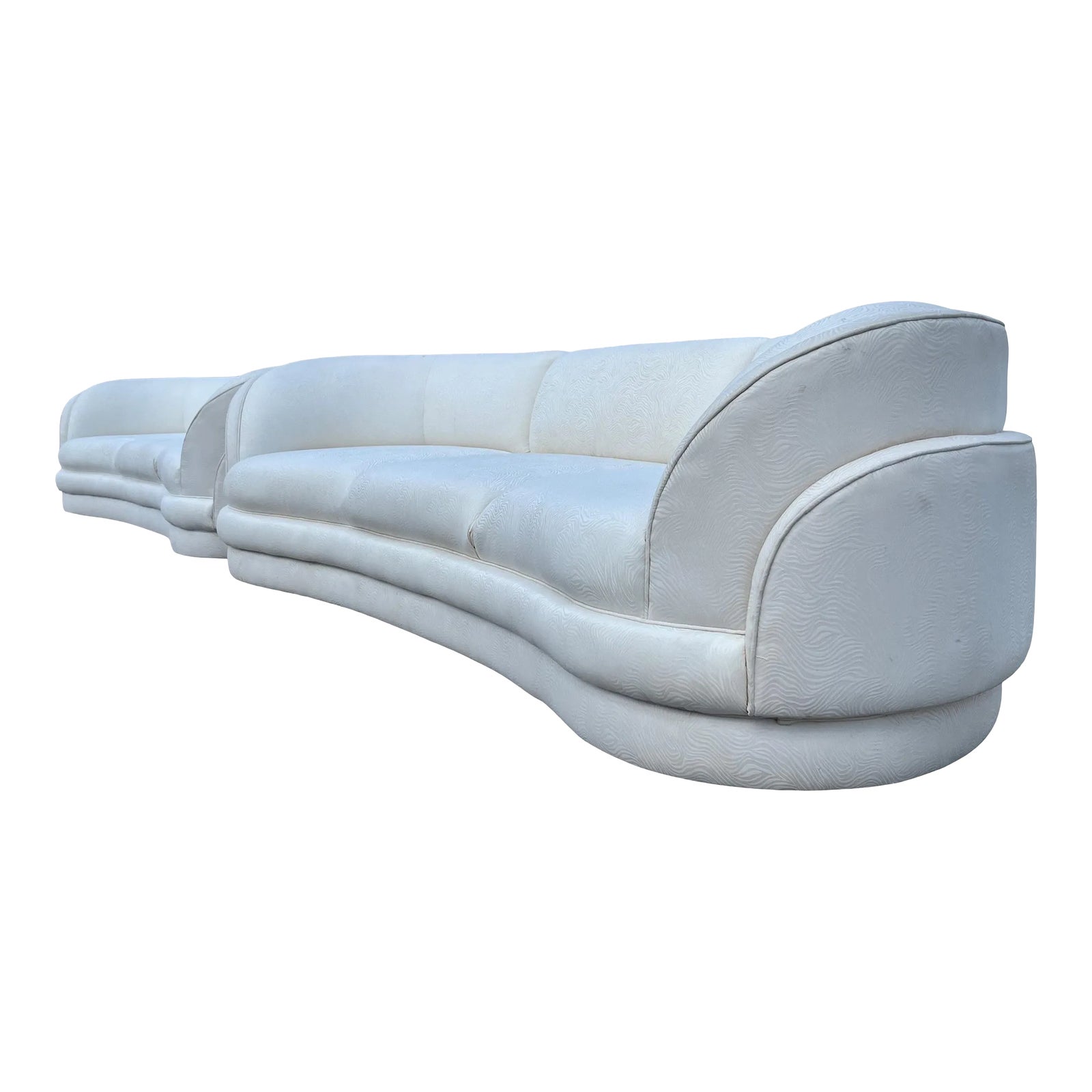 Postmodern Sculptural Sofas - a Pair | Chairish