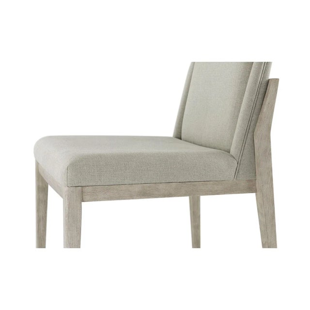 Modern Beech Dining Chairs - a Pair | Chairish