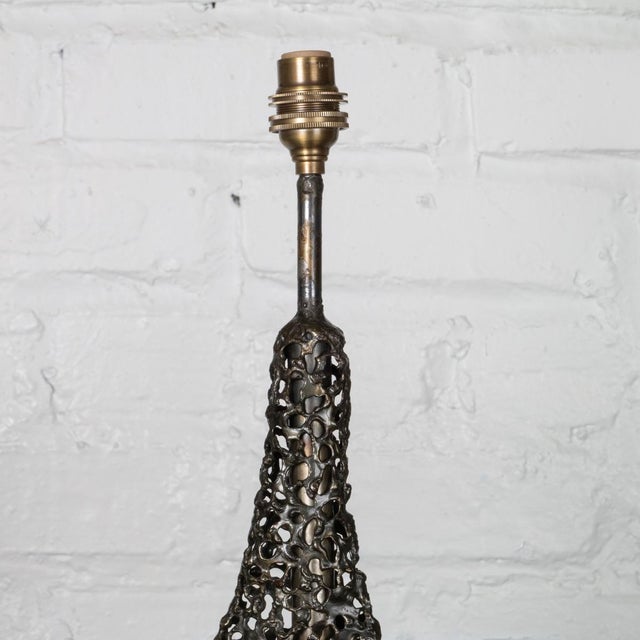 Rare Brutalist Table Lamp by Fantoni | Chairish Rare Brutalist Table Lamp by Fantoni | Chairish