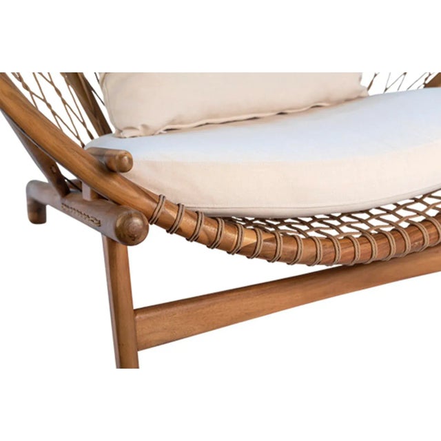 Mayan Sunset Rope Chair | Chairish