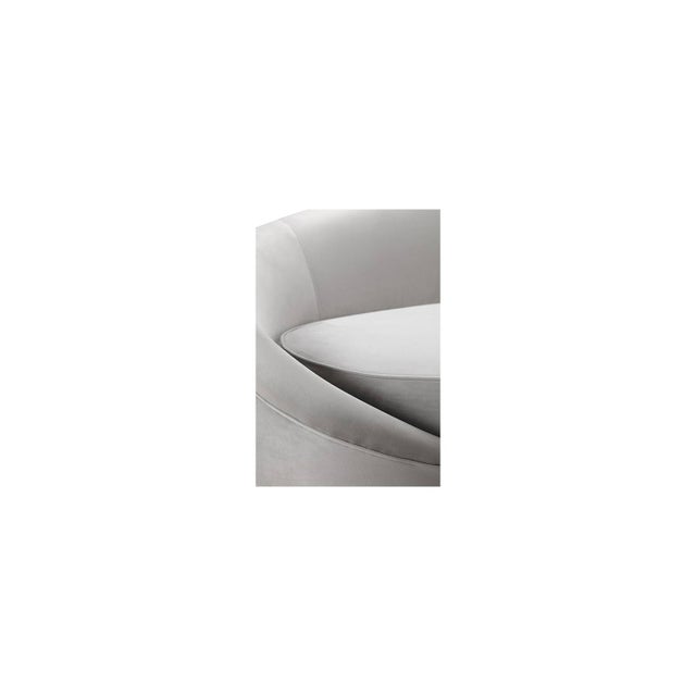 Vesta Calix Sofa in Brass | Chairish