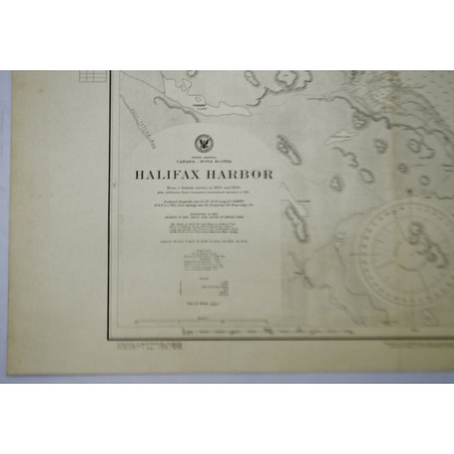 1927 North America Chart | Chairish