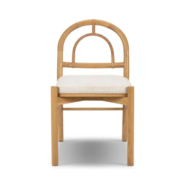 Pace Dining Chair, Burnished Oak | Chairish