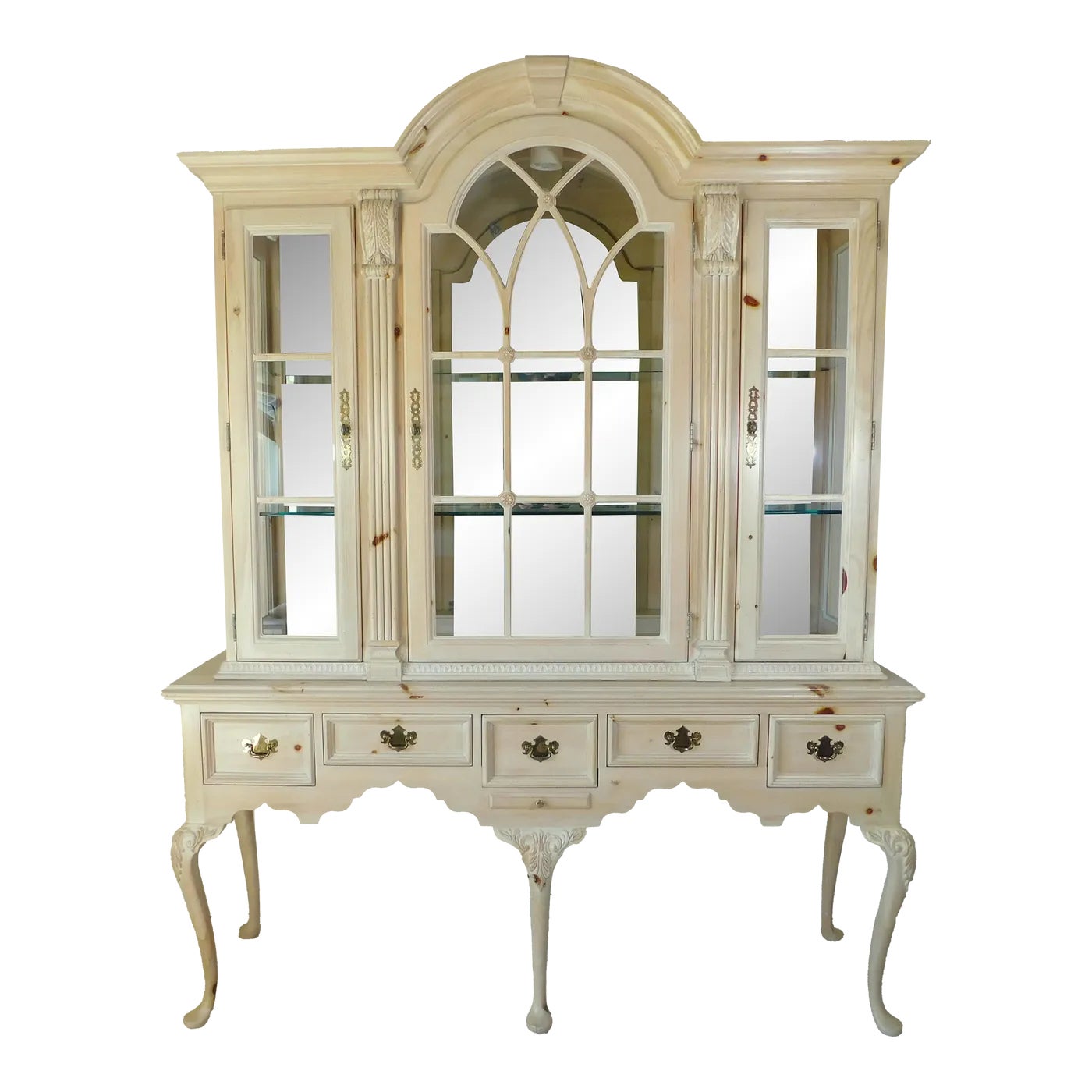 Large Scale Link-Taylor Pine Wood Glass Mirrored & Lighted China ...
