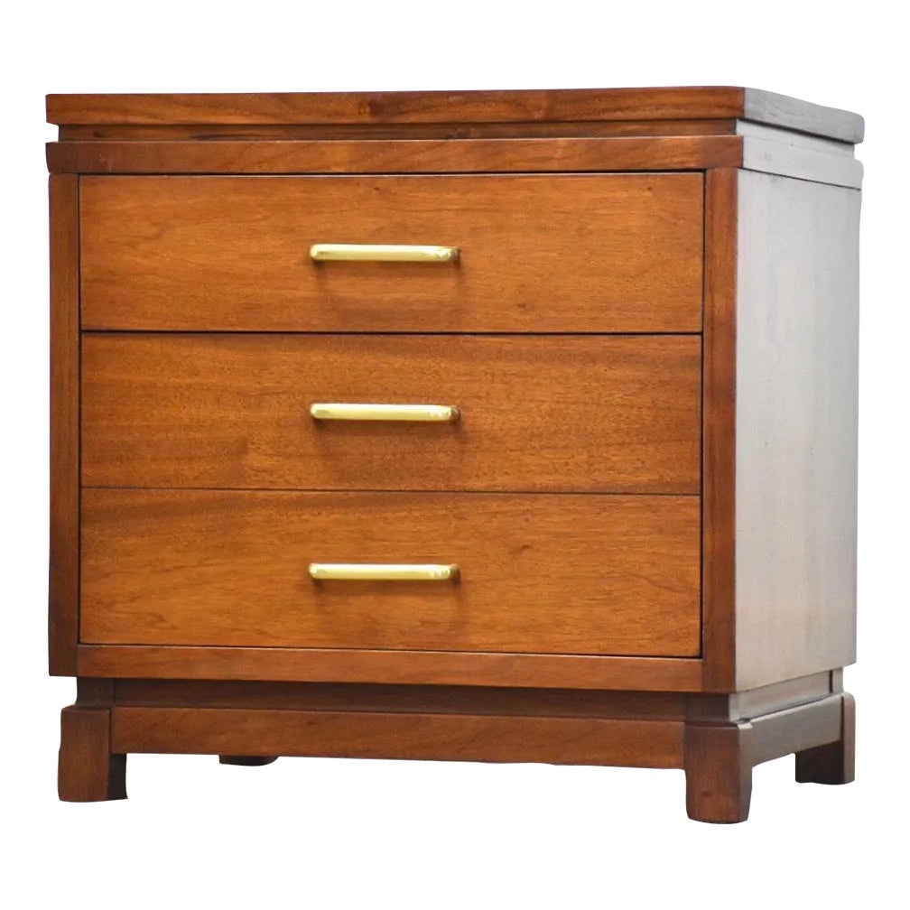 Ramseur Walnut Nightstand | Chairish