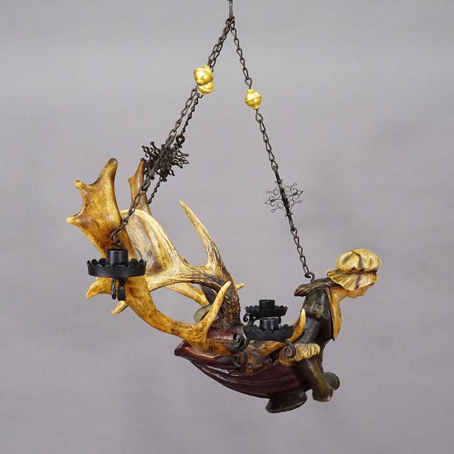 Antique Lusterweibchen of a Medieval Noble Lady Ca. 1880s | Chairish