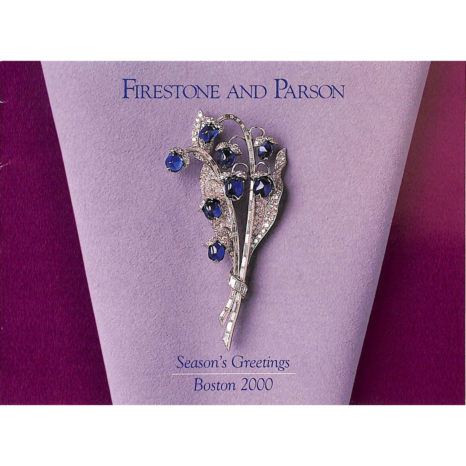 Firestone and Parson Season's Greetings Boston 2000 Jewelry Holiday ...