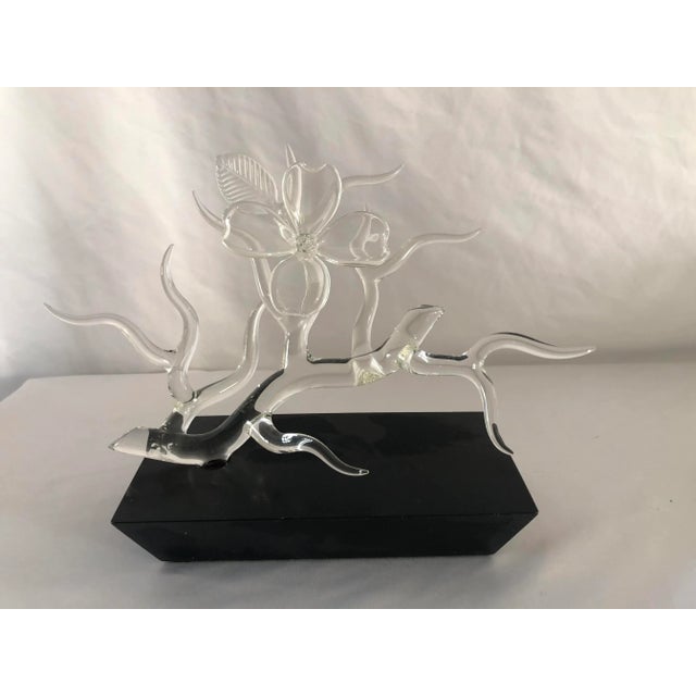 1980s Vintage Frabel Studios Sculpture Dogwood Branch | Chairish