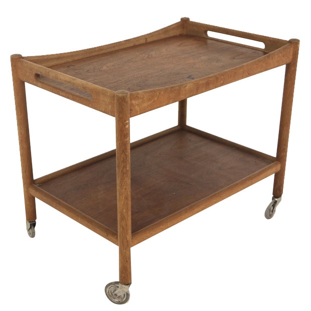 Scandinavian AT-45 Trolley by Hans J Wegner for Andreas Tuck, Denmark ...