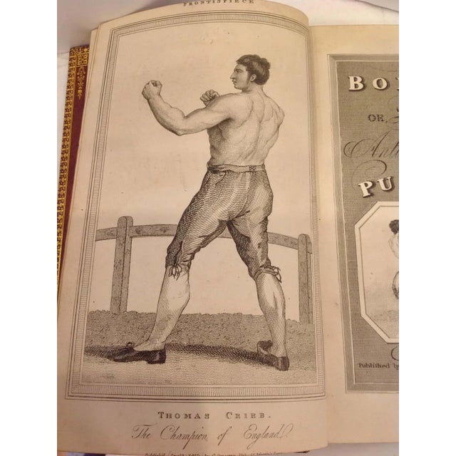 Book, a Binding Boxiana, London, 1812 | Chairish